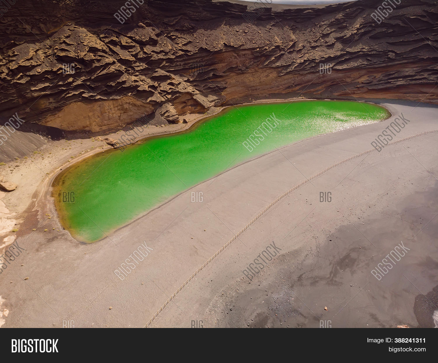 Volcanic Crater Green Image & Photo (Free Trial) | Bigstock