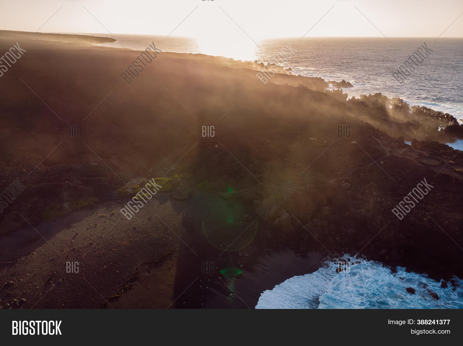 Aerial View Lava Image & Photo (Free Trial) | Bigstock