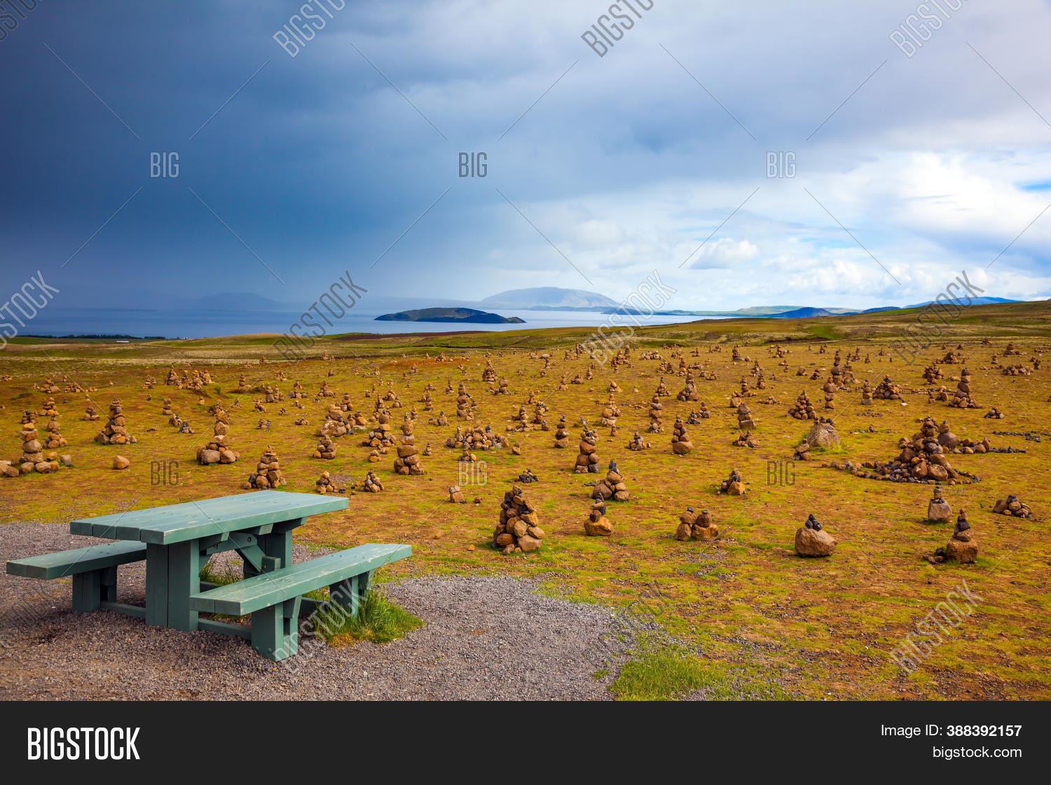 Iceland. Field Stone Image & Photo (Free Trial) | Bigstock