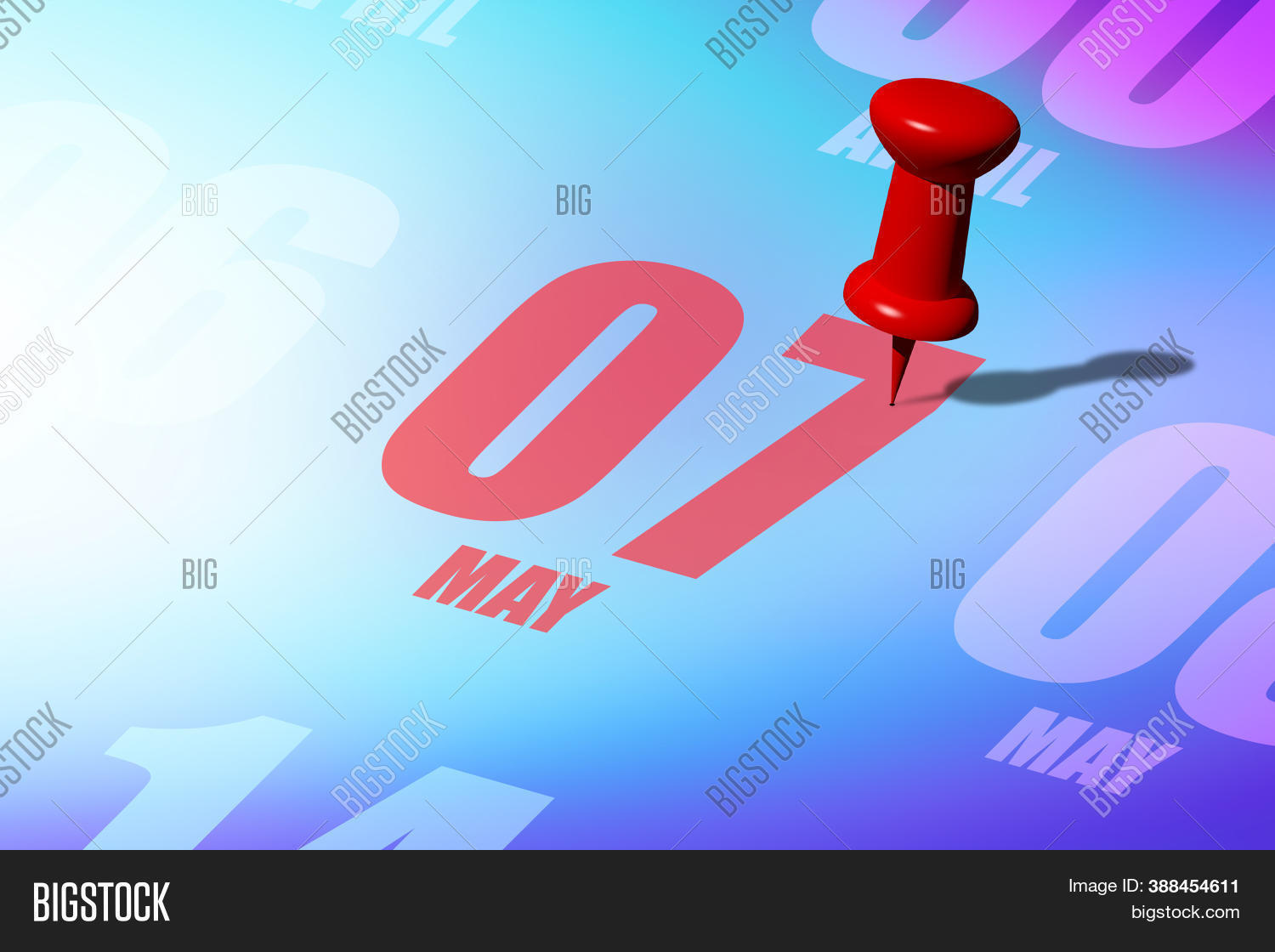 May 7th. Day 7 Month, Image & Photo (Free Trial) | Bigstock