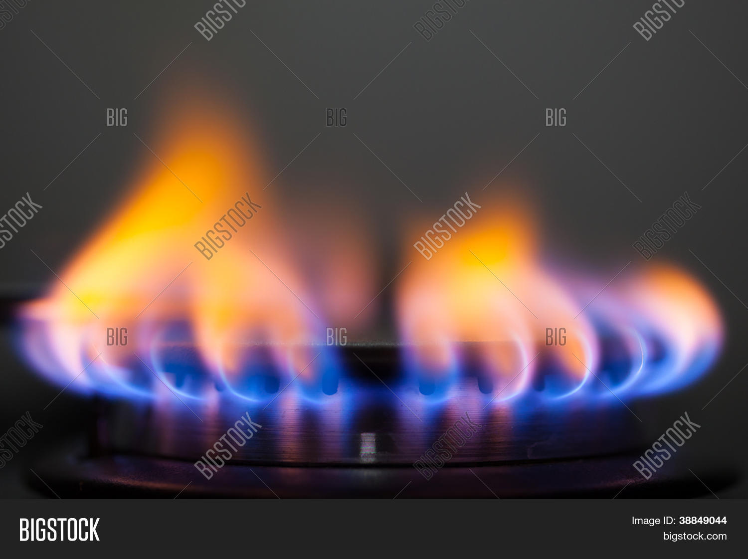 Gas Flame Image & Photo (Free Trial) | Bigstock