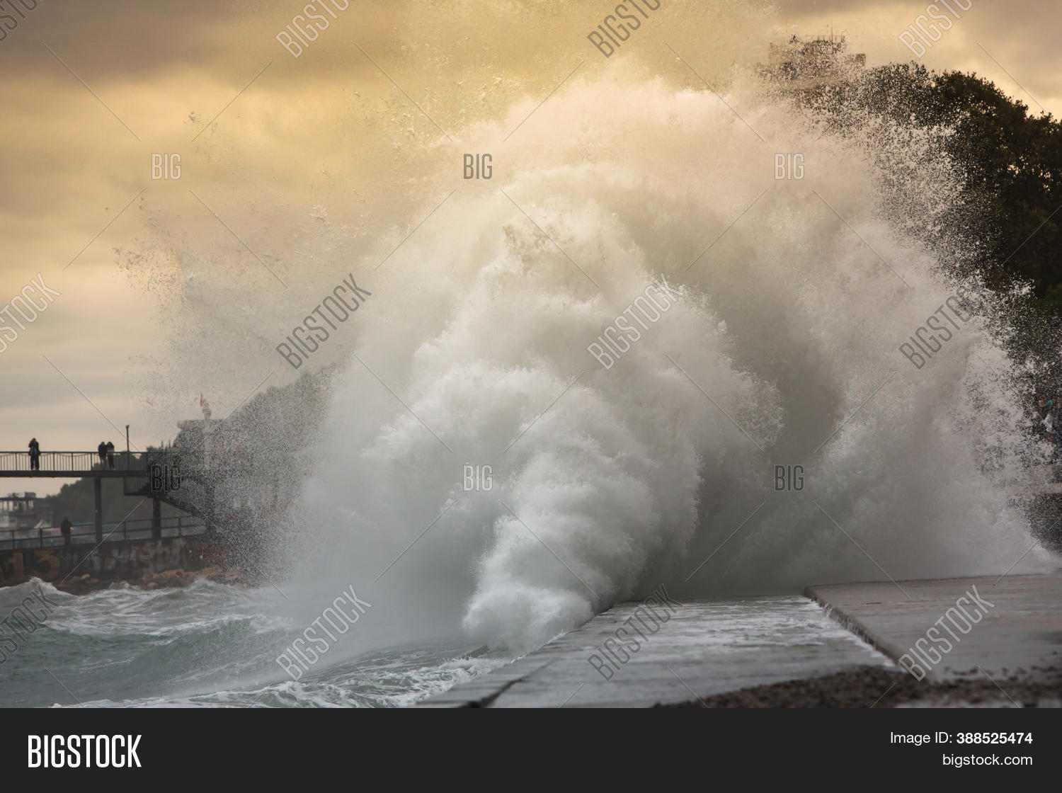 Huge Stormy Waves Image & Photo (Free Trial) | Bigstock