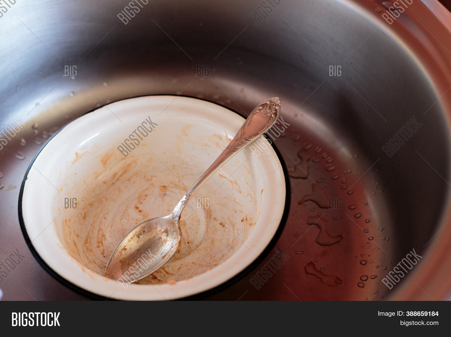 Dirty Plate Spoon. Image & Photo (Free Trial) | Bigstock