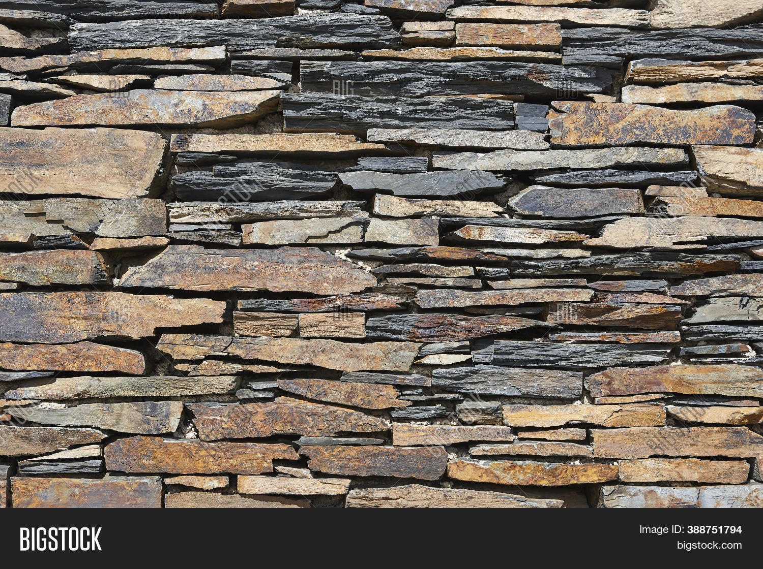 Slate Stone Wall Image & Photo (Free Trial) | Bigstock