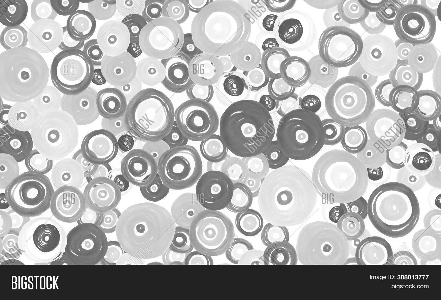 White Circles Pattern Image & Photo (Free Trial) | Bigstock