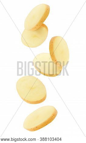 Isolated Potato Pieces Image & Photo (Free Trial) | Bigstock