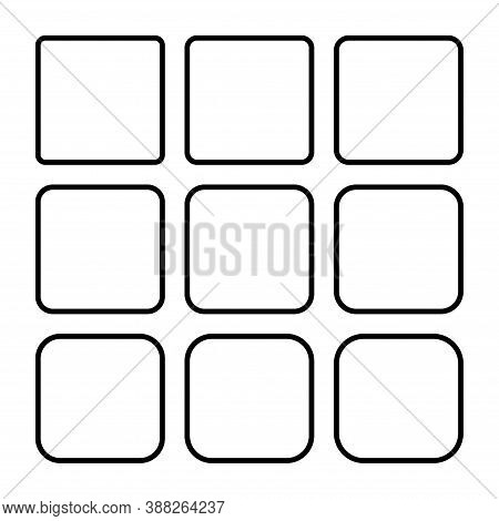 Set Empty Frame, Vector & Photo (Free Trial) | Bigstock