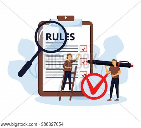 Rules Vector Vector & Photo (Free Trial) | Bigstock