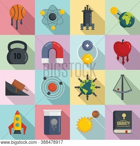 Gravity Icons Set. Vector & Photo (Free Trial) | Bigstock