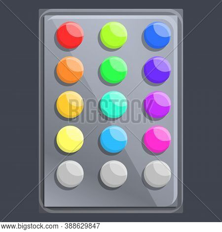 Colorful Led Strip Vector & Photo (Free Trial) | Bigstock