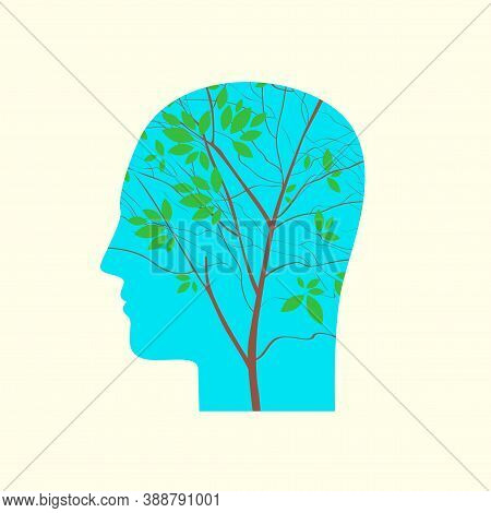 Blue Human Head Vector & Photo (Free Trial) | Bigstock