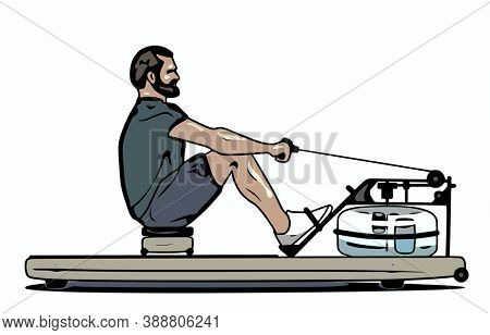 Workout Rower Images, Illustrations & Vectors (Free) - Bigstock