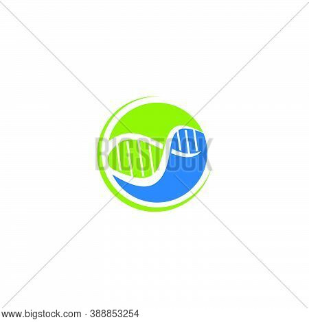 Dna Helix Logo Vector & Photo (Free Trial) | Bigstock