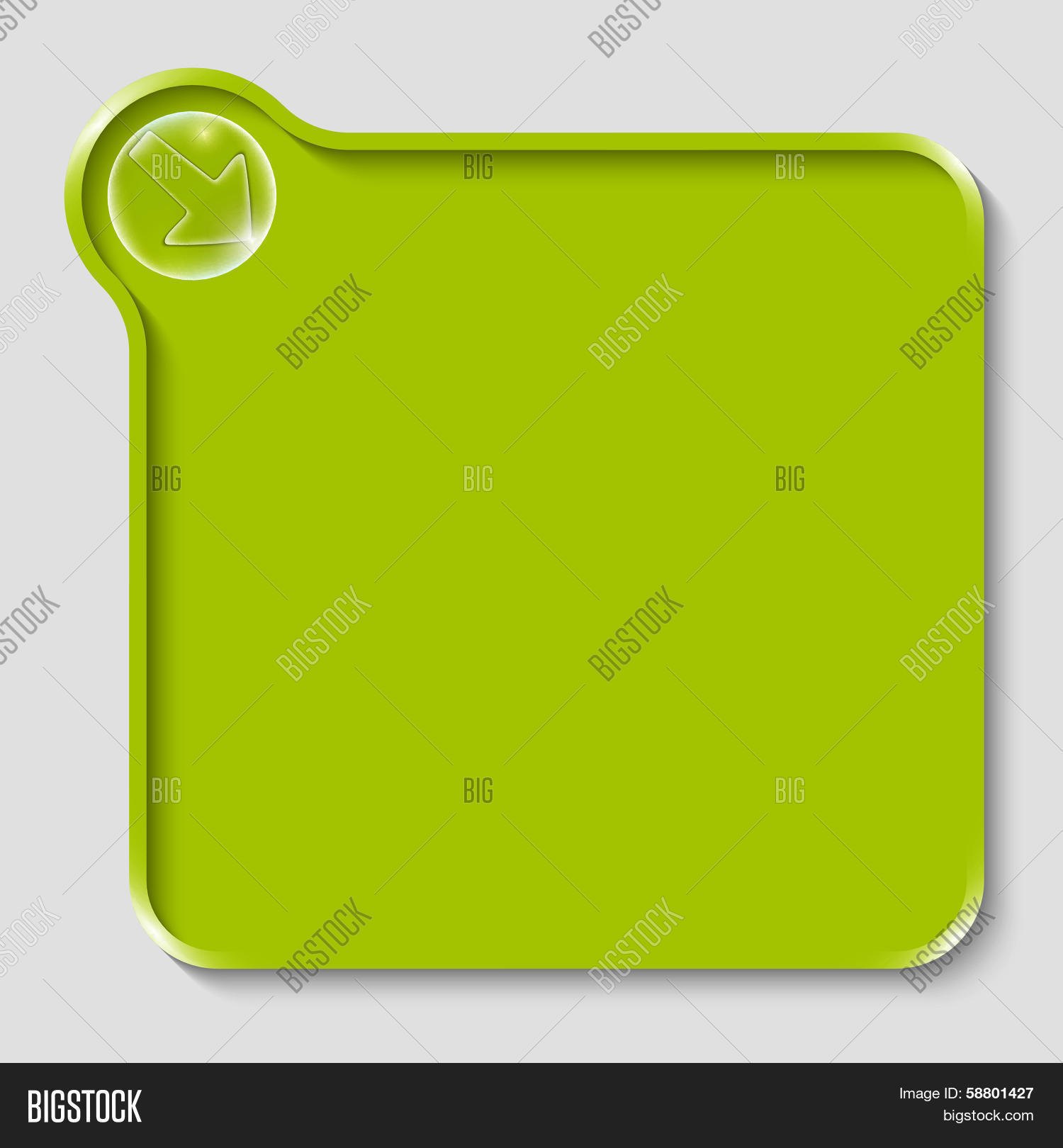Green Text Box Any Vector & Photo (Free Trial) | Bigstock