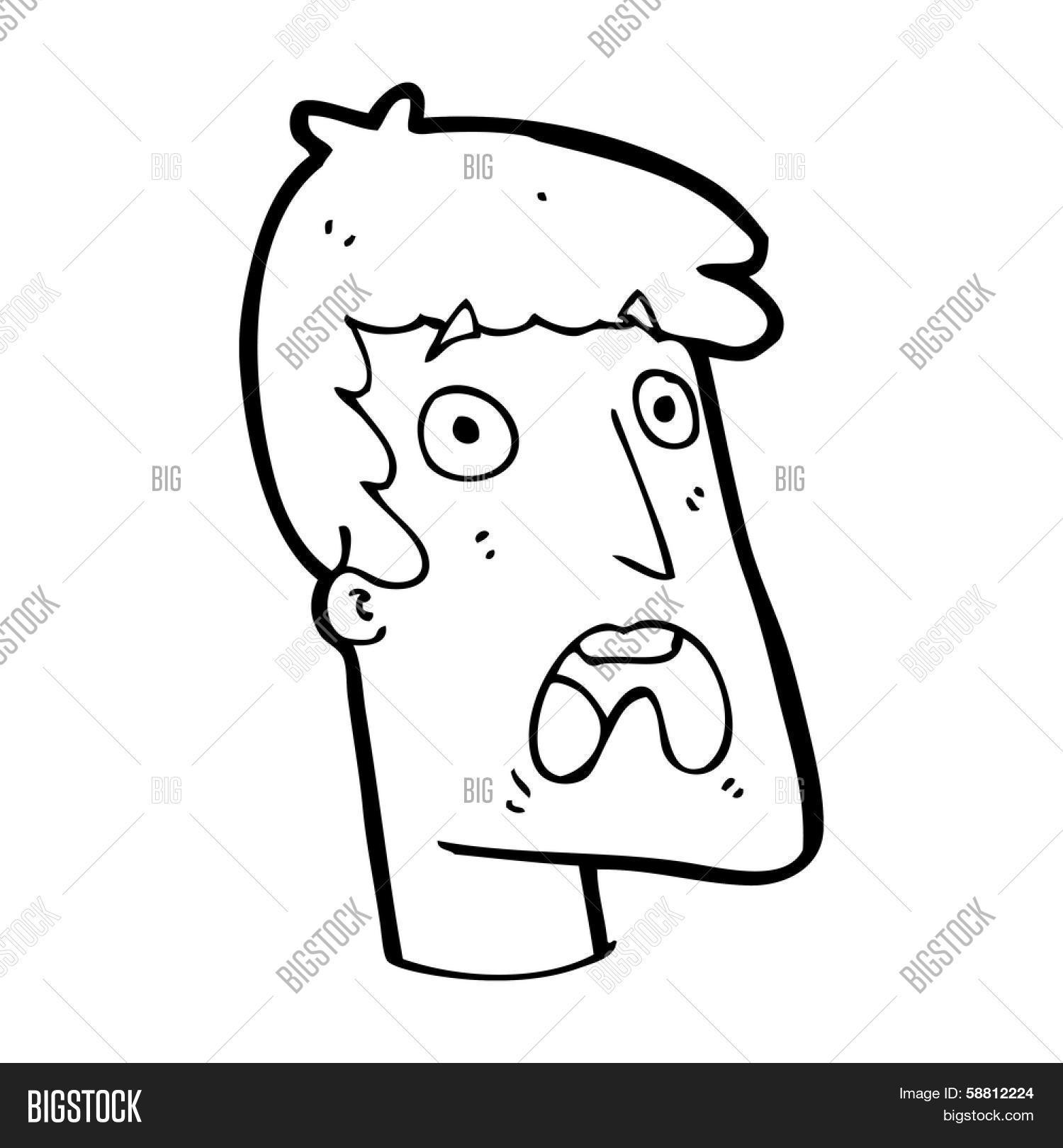 Cartoon Shocked Man Image & Photo (Free Trial) | Bigstock