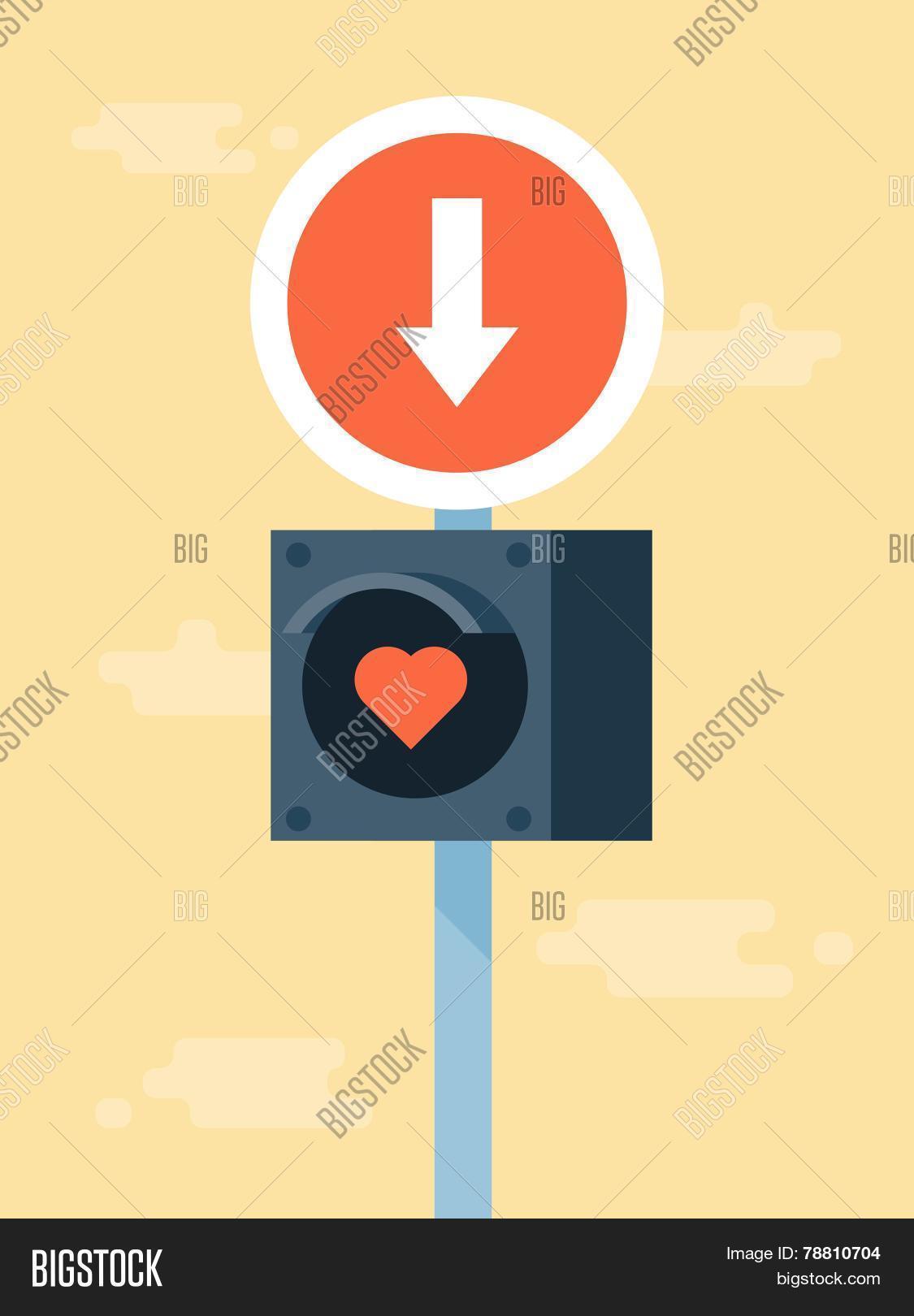 Love Road Signs Vector & Photo (Free Trial) | Bigstock