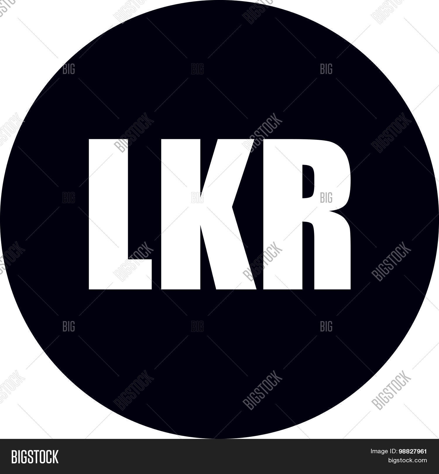 Lkr Icon Vector & Photo (Free Trial) | Bigstock