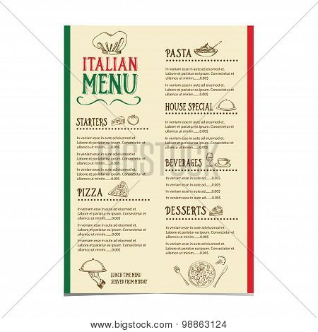 Restaurant Cafe Menu Vector & Photo (Free Trial) | Bigstock