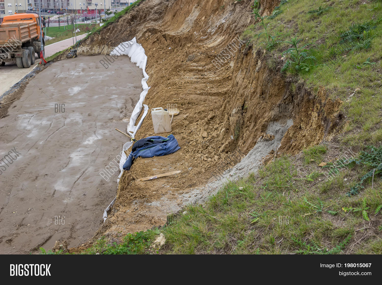 Landslide Repair, Image & Photo (Free Trial) | Bigstock