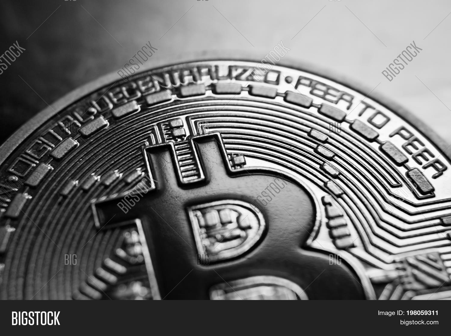 Silver Bitcoin Coin Image & Photo (Free Trial) | Bigstock
