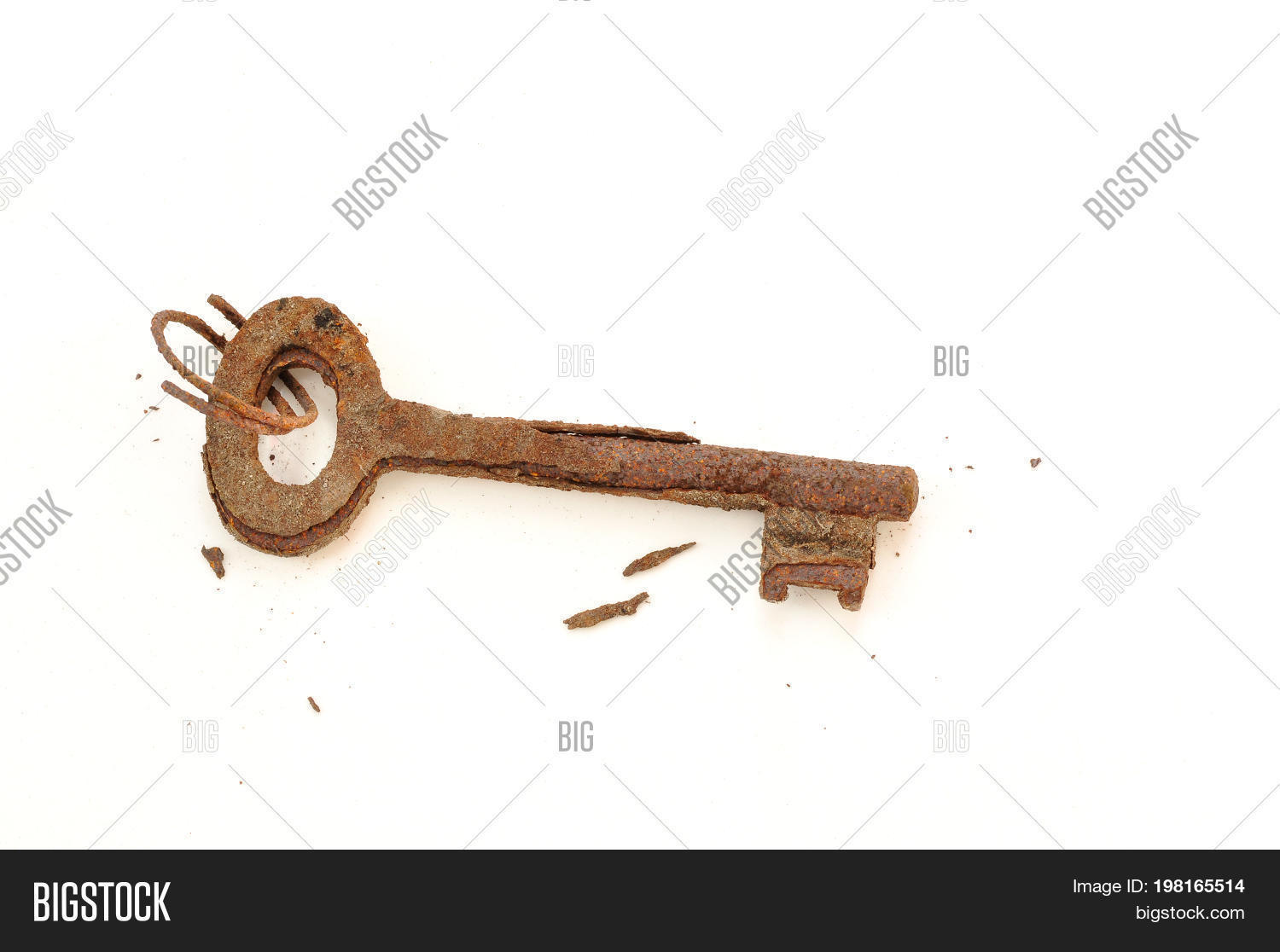 Old Rusty Key Crumbs Image & Photo (Free Trial) | Bigstock