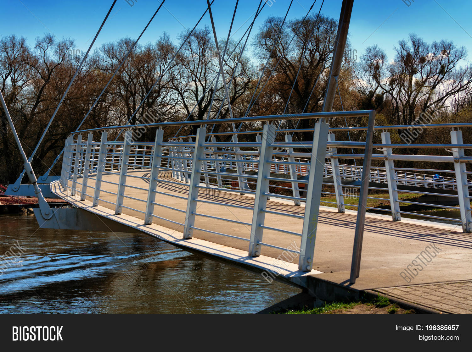 Footbridge Modern Image & Photo (Free Trial) | Bigstock
