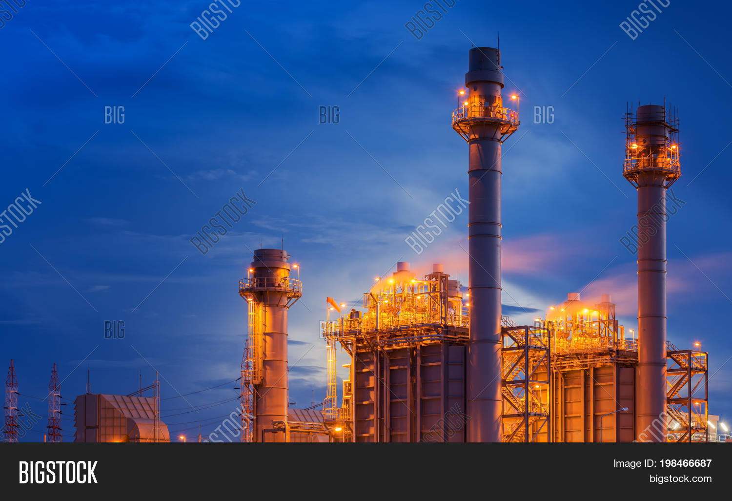 Oil Refinery Factory, Image & Photo (Free Trial) | Bigstock