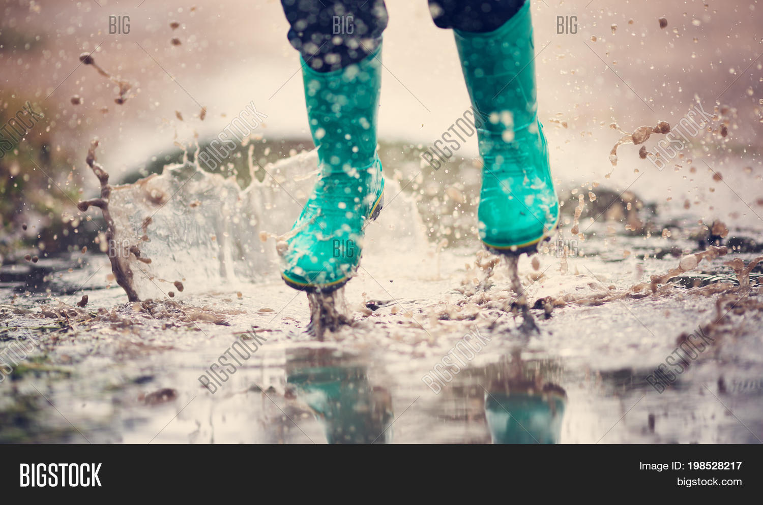 Child Walking Wellies Image & Photo (Free Trial) | Bigstock