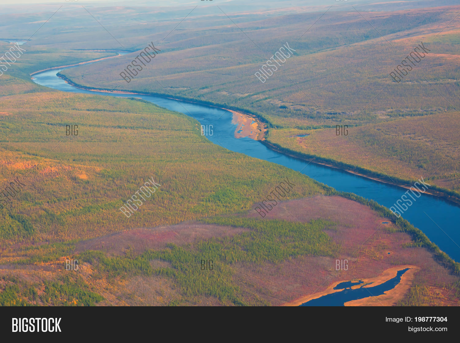Siberian Taiga River Image & Photo (Free Trial) | Bigstock