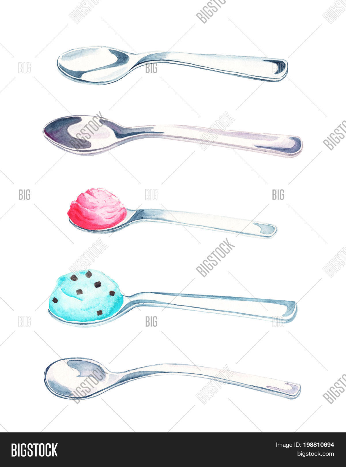 Shiny Spoons Image & Photo (Free Trial) | Bigstock