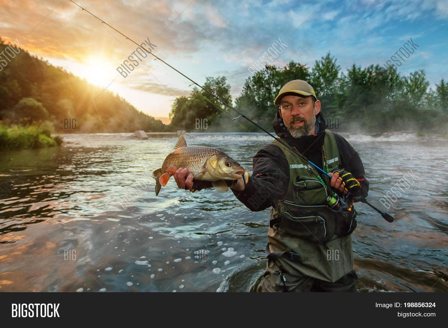 Sport Fisherman Image & Photo (Free Trial) | Bigstock