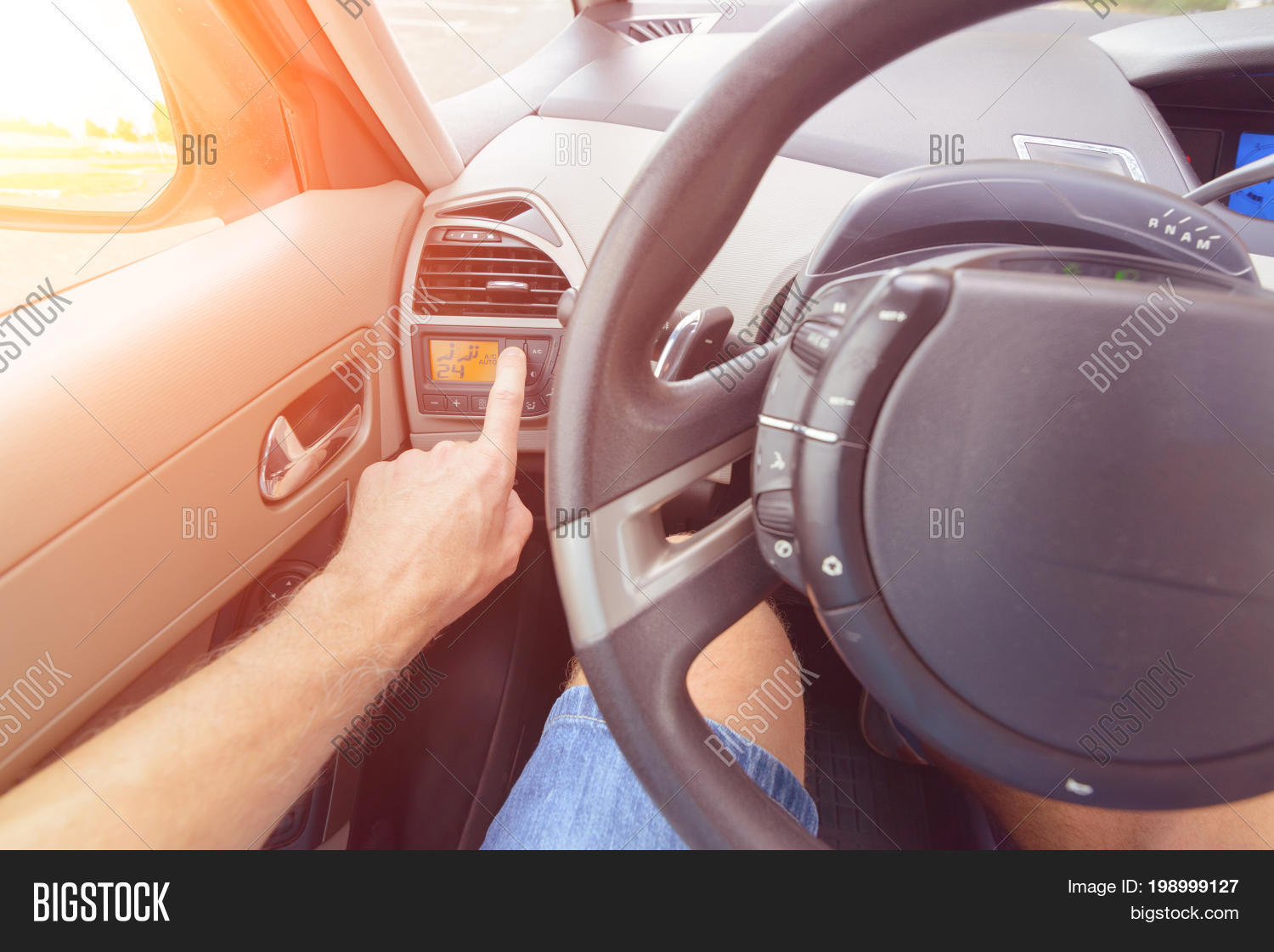 Driver Using Ac Air- Image & Photo (Free Trial) | Bigstock
