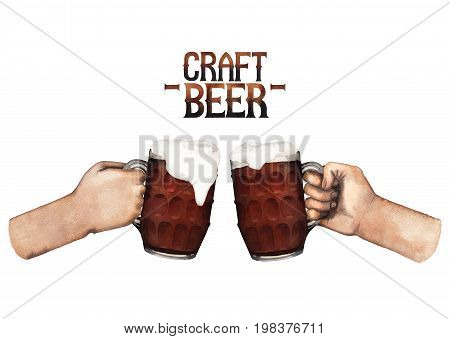 Two Watercolor Hands Image & Photo (Free Trial) | Bigstock