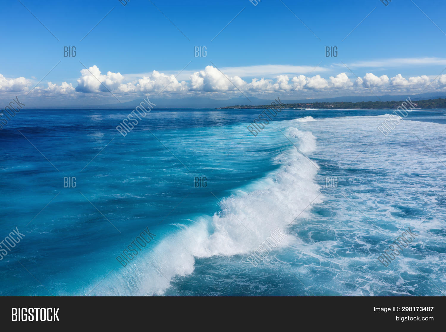 Waves Azure Water Image & Photo (Free Trial) | Bigstock