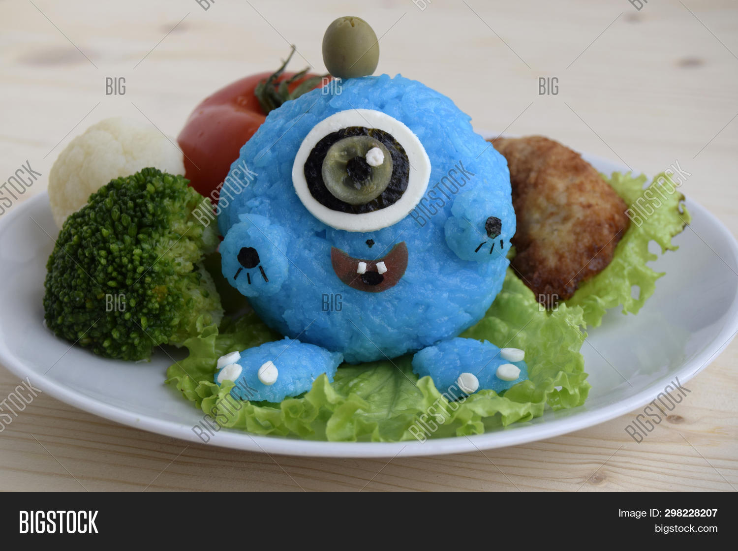 Monster Made Rice. Image & Photo (Free Trial) | Bigstock