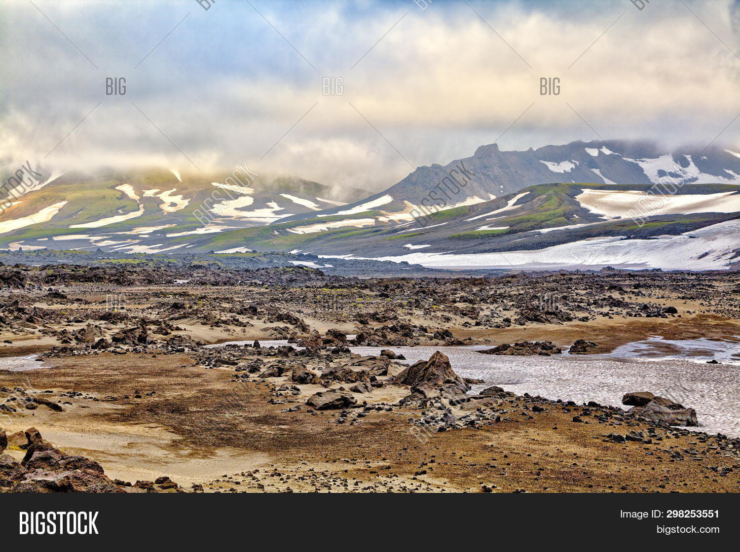 Frozen Lava Volcano. " Image & Photo (Free Trial) | Bigstock