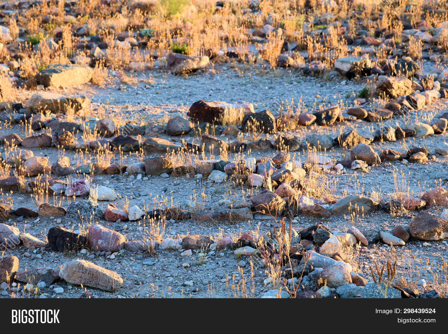 Labyrinth Made Rocks Image & Photo (Free Trial) | Bigstock