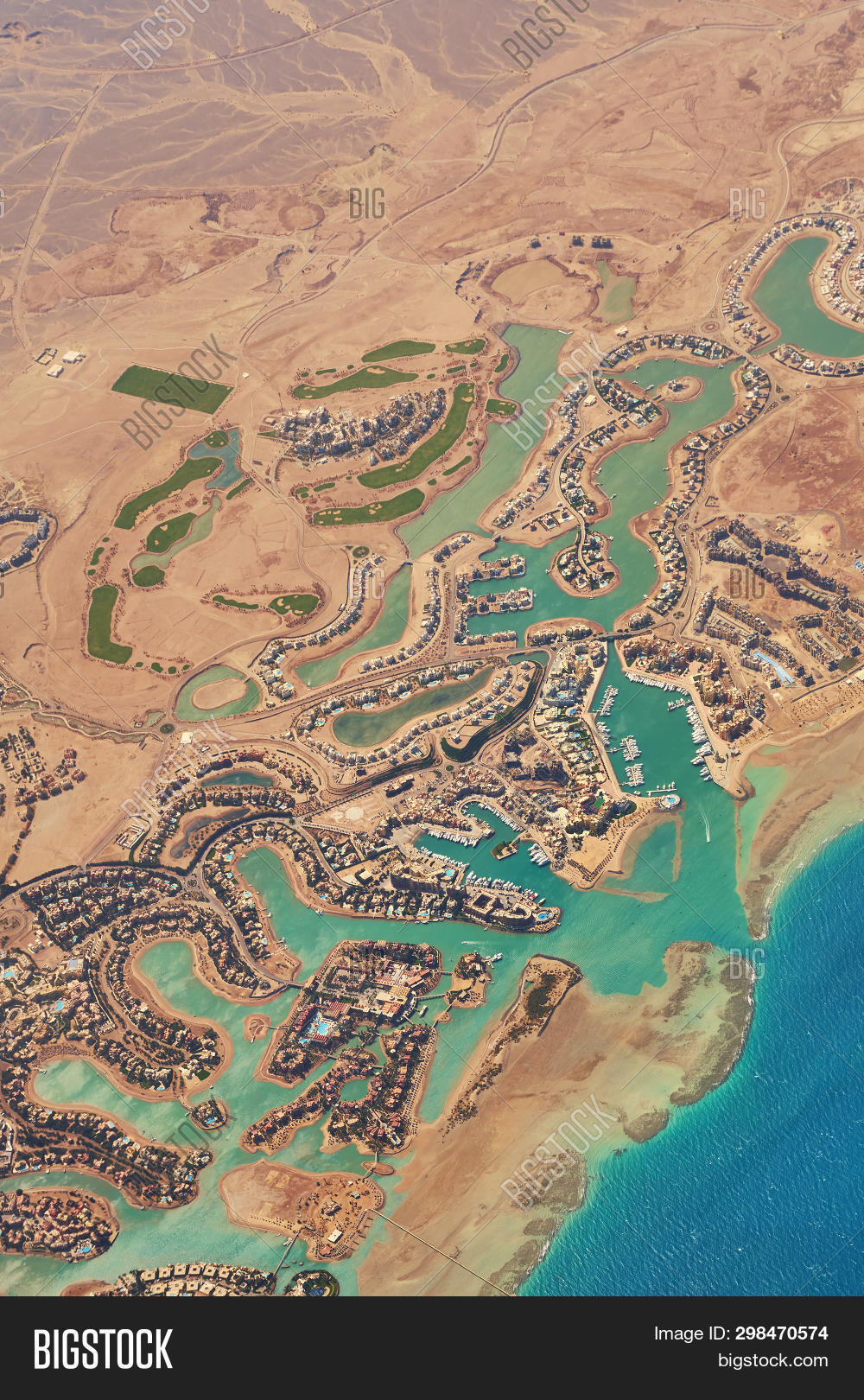 Aerial View El Gouna Image & Photo (Free Trial) | Bigstock