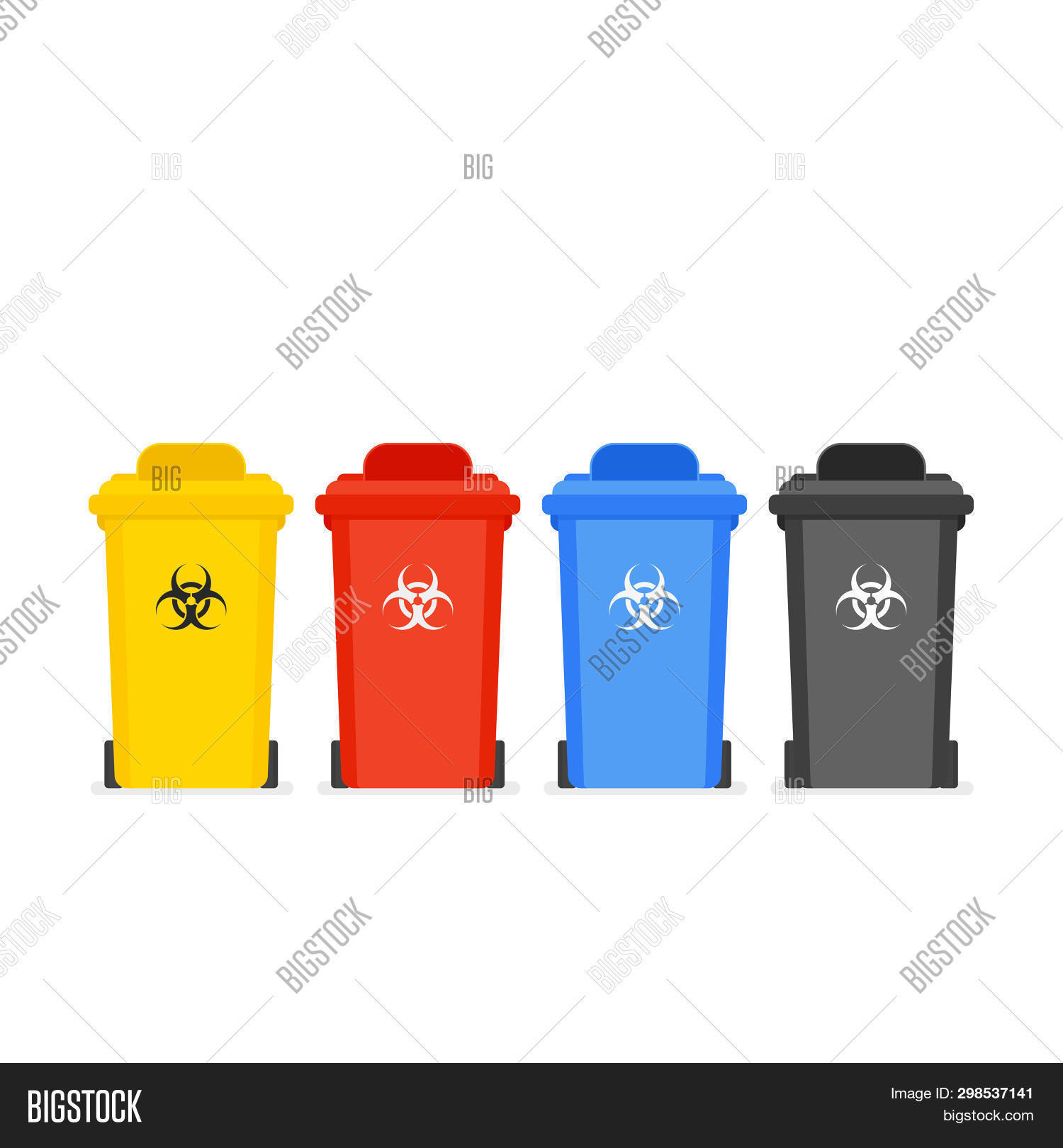 Medical Waste Bin Set Image & Photo (Free Trial) | Bigstock