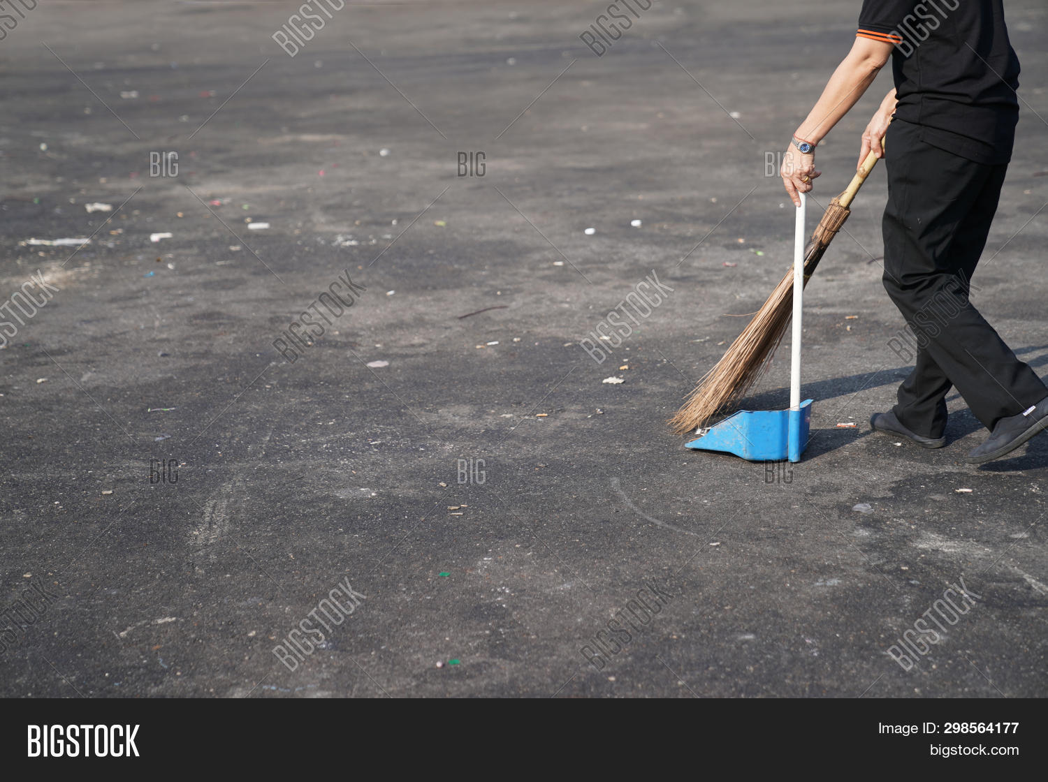 Cleaner Sweep Trash Image & Photo (Free Trial) | Bigstock