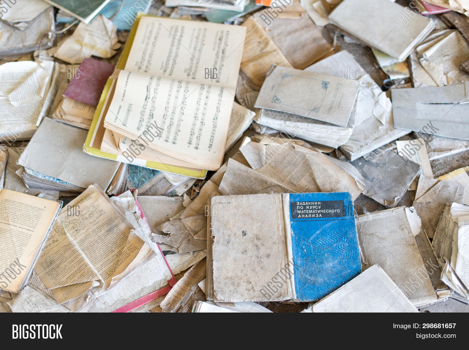 Scattered Papers On The Floor
