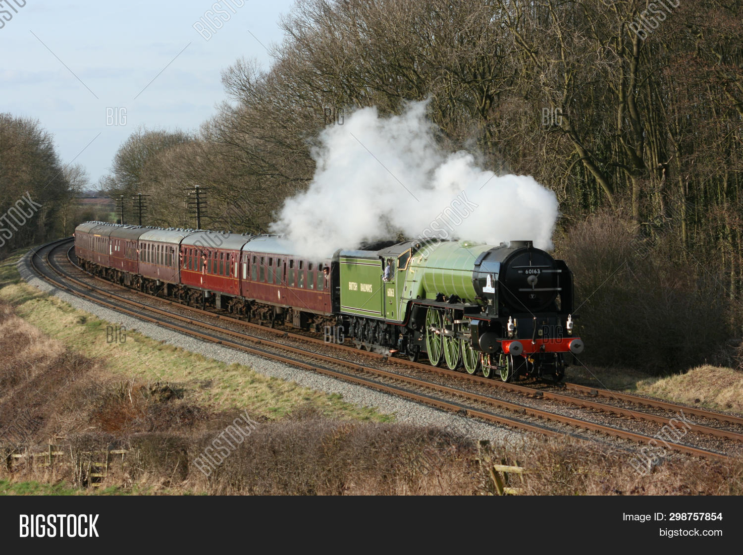 A1 Steam Locomotive Image & Photo (Free Trial) | Bigstock