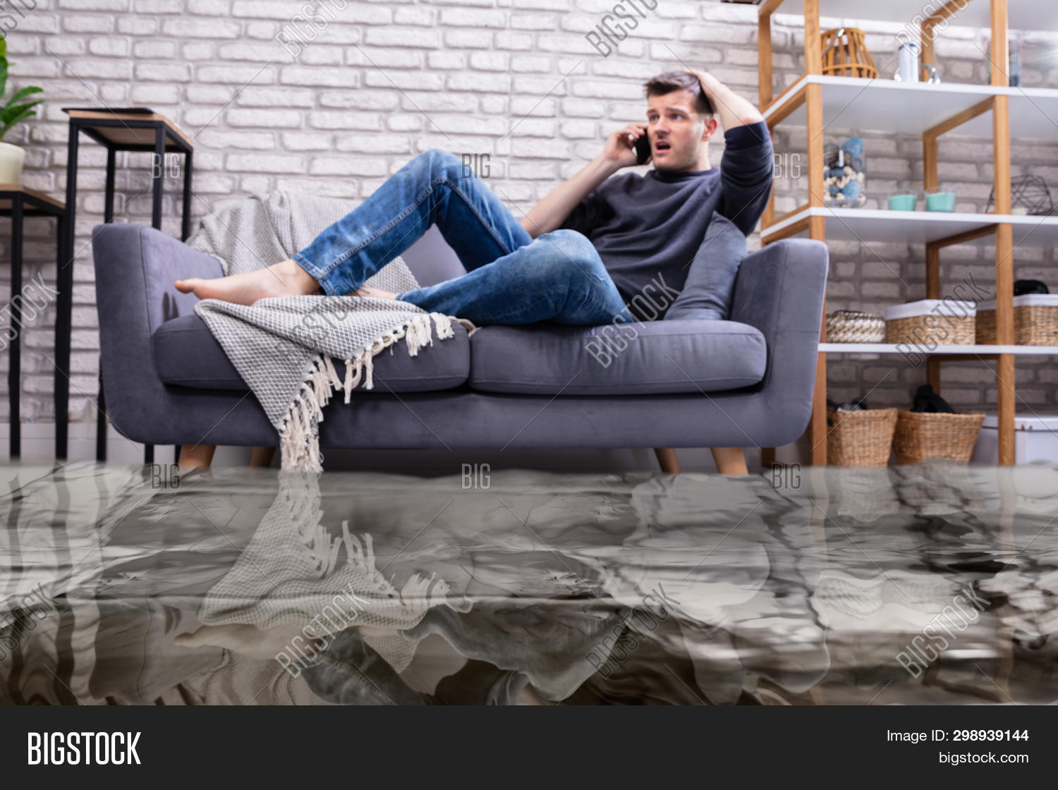 Flooded Floor Water Image & Photo (Free Trial) | Bigstock