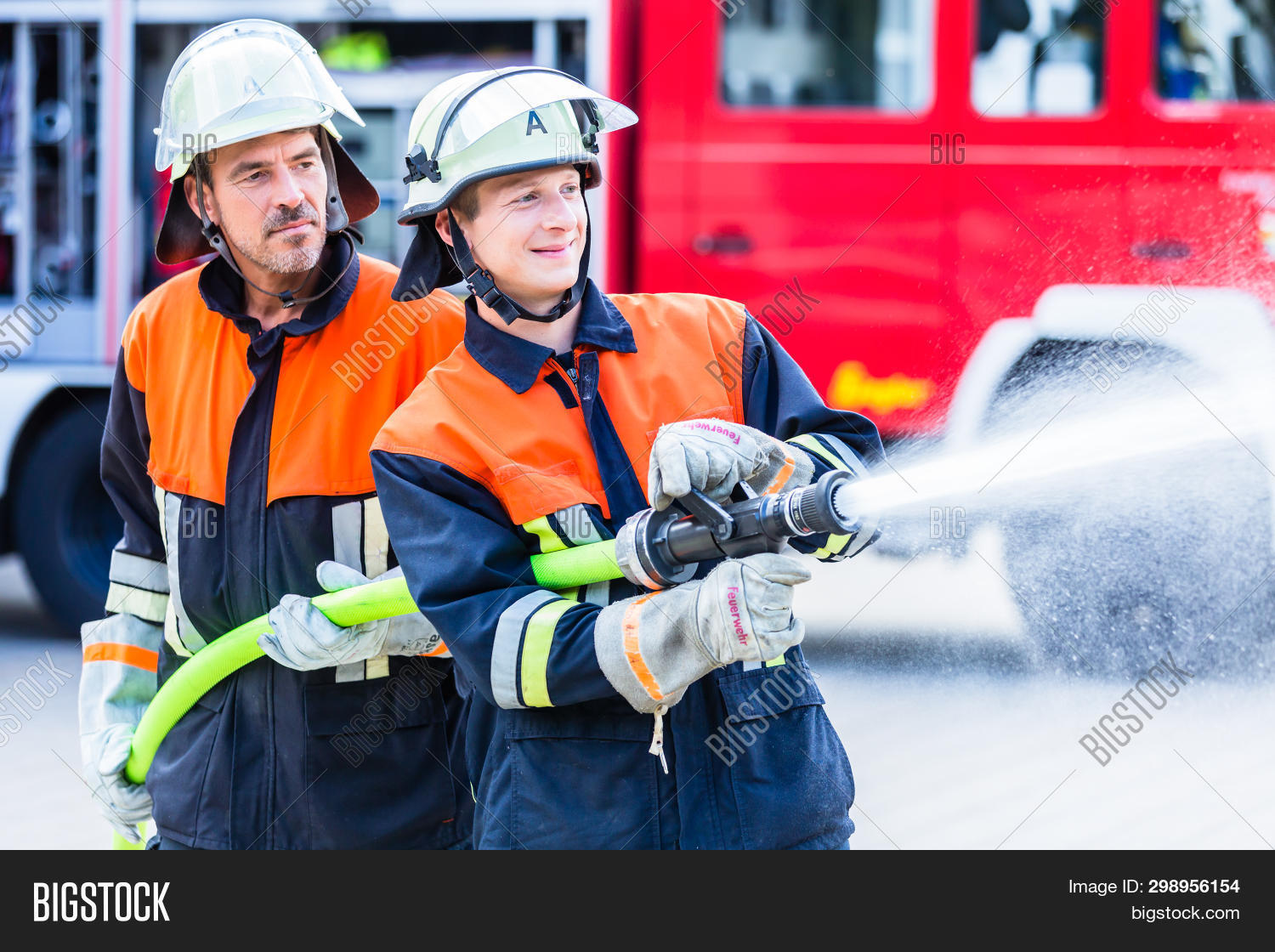 Firemen Fire Image & Photo (Free Trial) | Bigstock