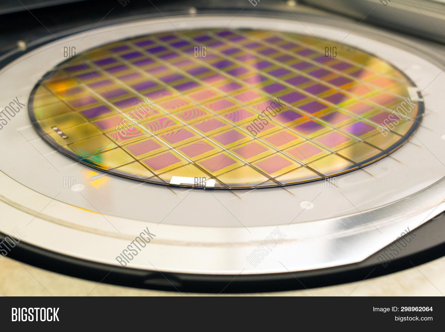 Silicon Wafer Image & Photo (Free Trial) | Bigstock
