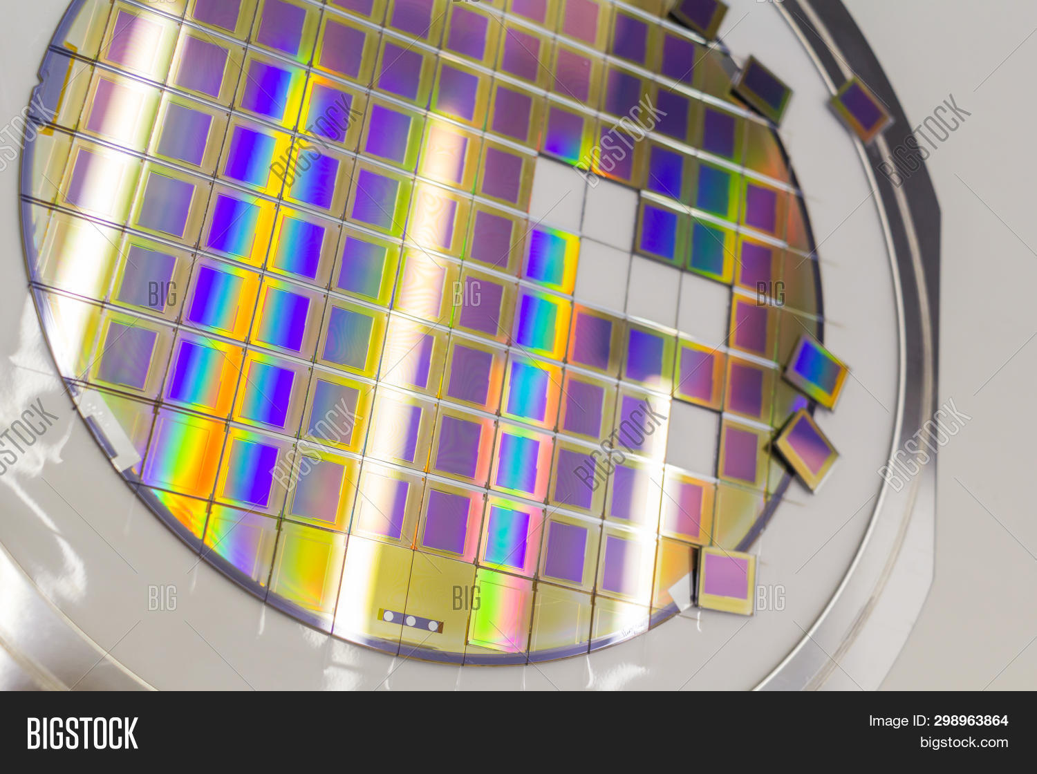 Silicon Wafer Image & Photo (Free Trial) | Bigstock