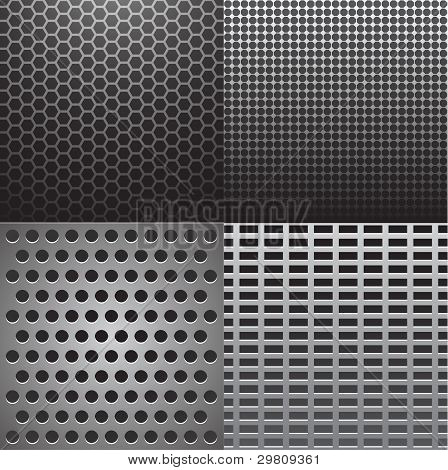 Grey Metal Textures Vector & Photo (Free Trial) | Bigstock