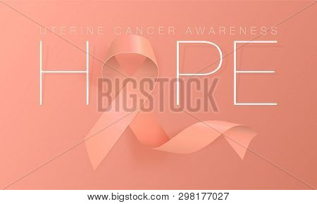 Hope. Uterine Cancer Vector & Photo (Free Trial) | Bigstock