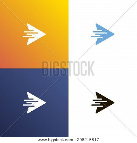Arrow Fast Design Vector & Photo (Free Trial) | Bigstock