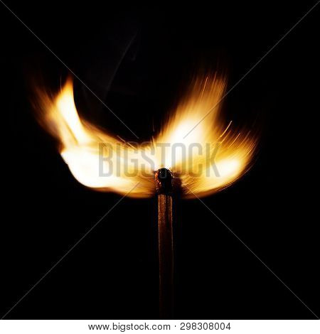 Close On Ignited Match Image & Photo (Free Trial) | Bigstock
